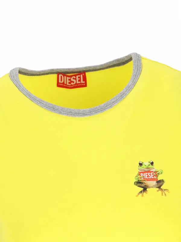 DIESEL® Logo Printed Crewneck T-shirt