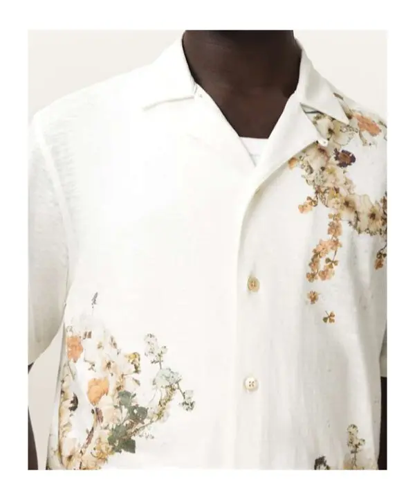 ALLSAINTS Fleur Oversized Short Sleeve Shirt