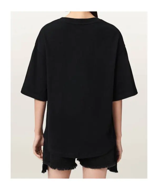 ALLSAINTS Stacks Amelie Oversized Embellished T-shirt