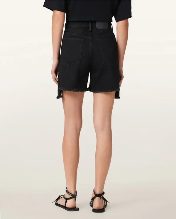 ALLSAINTS Frankie High Waisted Denim Shorts