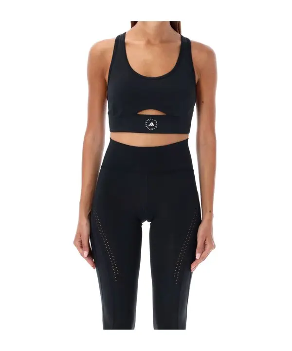 Adidas By Stella McCartney Truestrength Yoga Sports Bra - Black