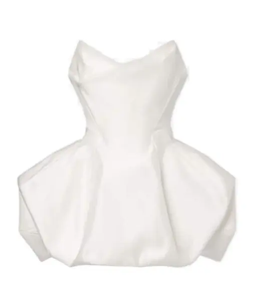 VIVIENNE WESTWOOD Bridal Joy Bustier Mini Dress - White