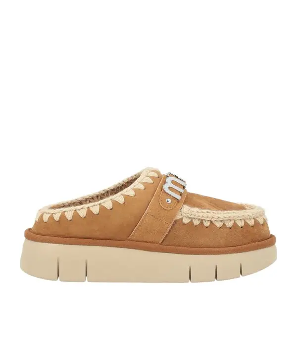Mou Round-toe Mules