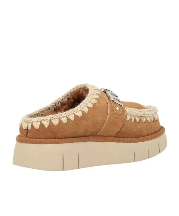 Mou Round-toe Mules