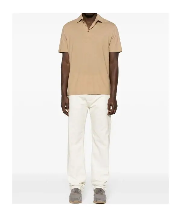 Herno Short-sleeve Cotton Polo Shirt