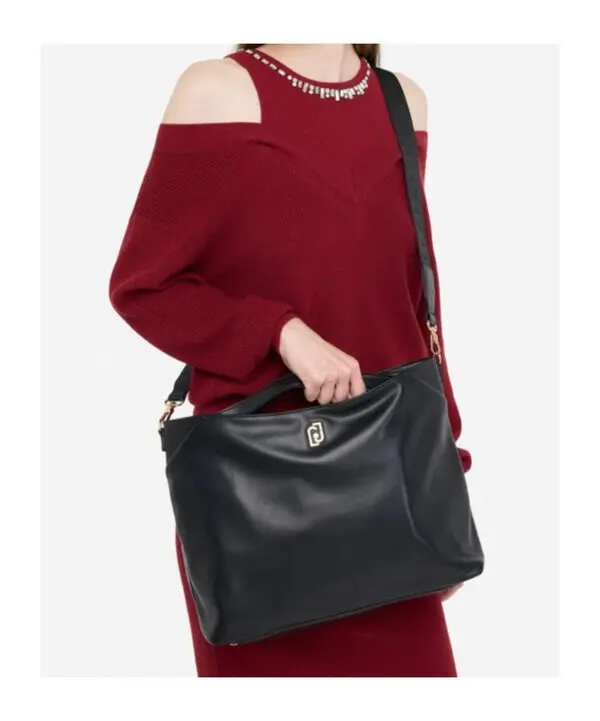 Liu Jo Charm Detailed Medium Tote Bag