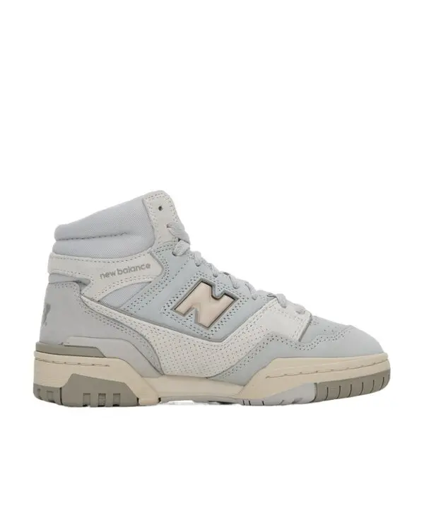 NEW BALANCE 650 High-top Lace-up Sneakers - Gray
