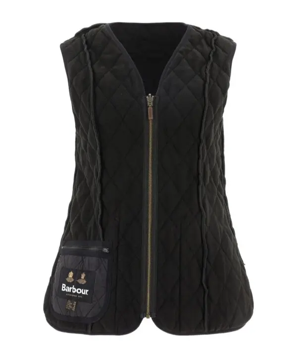 Barbour Logo Embroidered Quilted Gilet