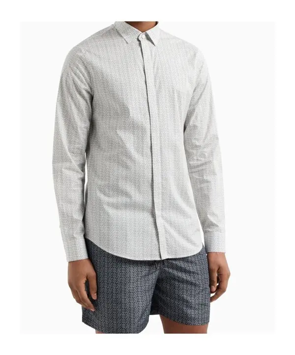 Armani Exchange Patterned Shirt