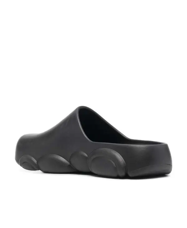 Moschino Embossed Slip-on Mules