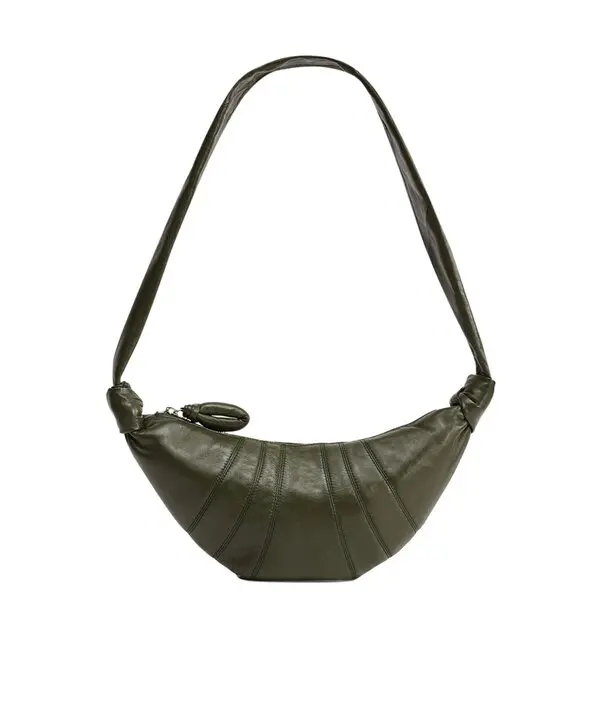 LEMAIRE Croissant Small Smooth Leather Bag