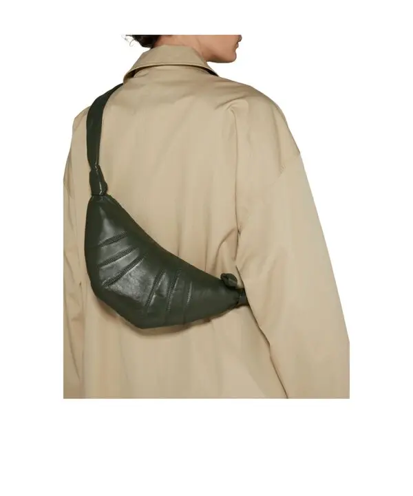 LEMAIRE Croissant Small Smooth Leather Bag