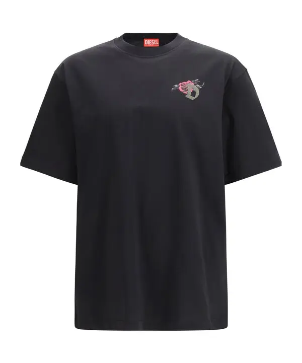 DIESEL® T-boggy V-4 T-shirt - Black