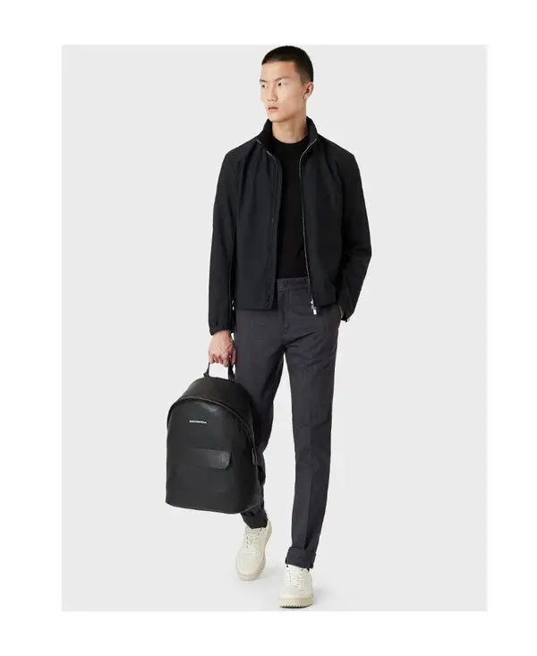 Emporio Armani Zipped Long-sleeved Jacket