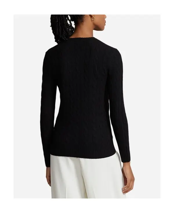 Polo Ralph Lauren Cable-knit Jumper With Embroidered Pony
