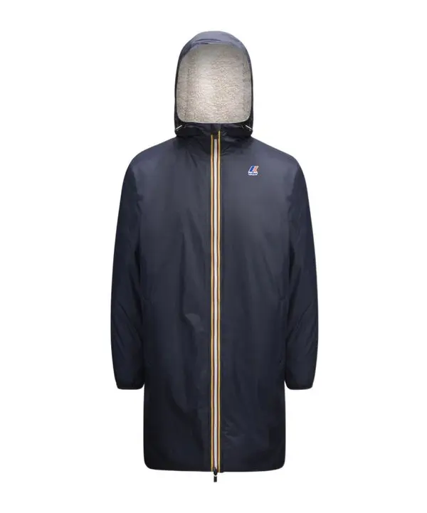 K-WAY Le Vrai 3.0 Eiffel Orsetto Hooded Raincoat - Black
