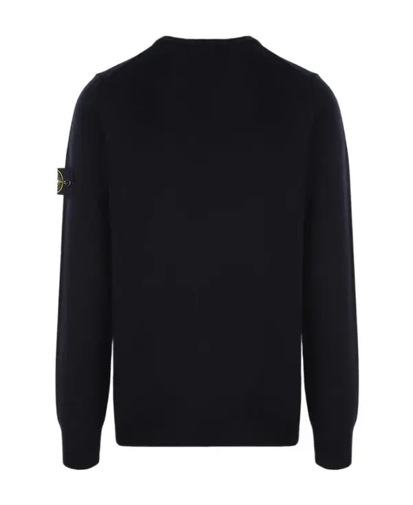 Stone Island Compass Patch Crewneck Jumper