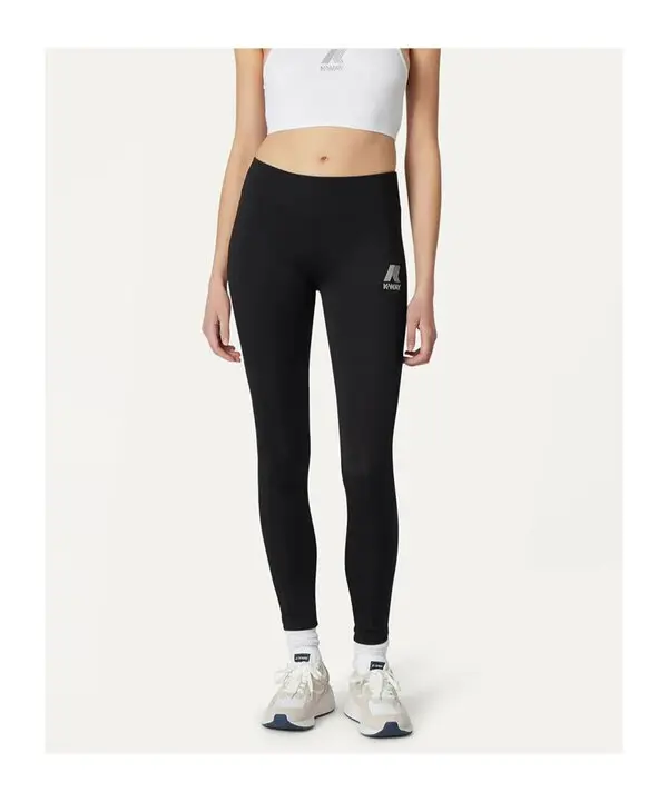 K-WAY Logo Detail Skinny Leggings