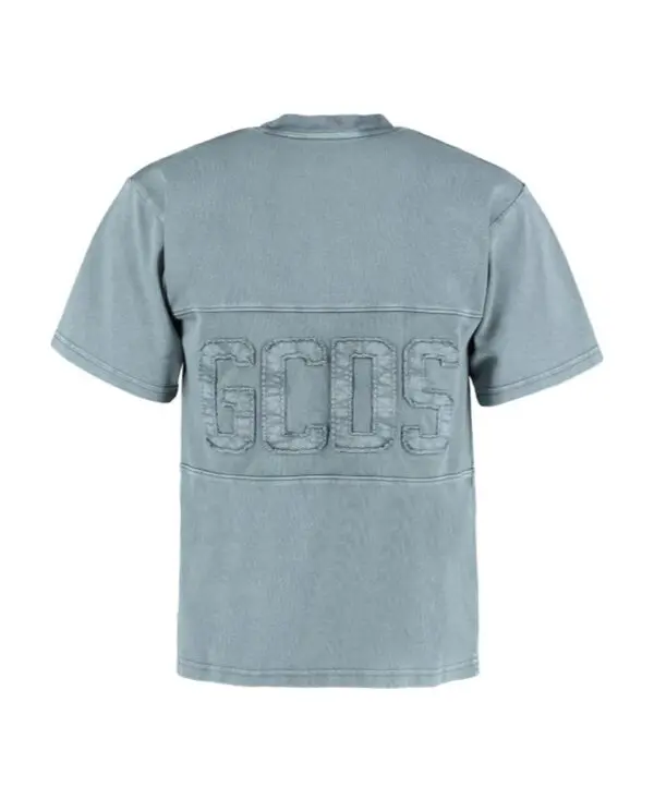 Gcds Appliqué-logo Crewneck T-shirt