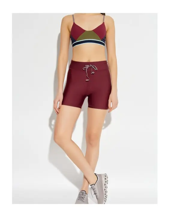The Upside Oxford Drawstring Shorts