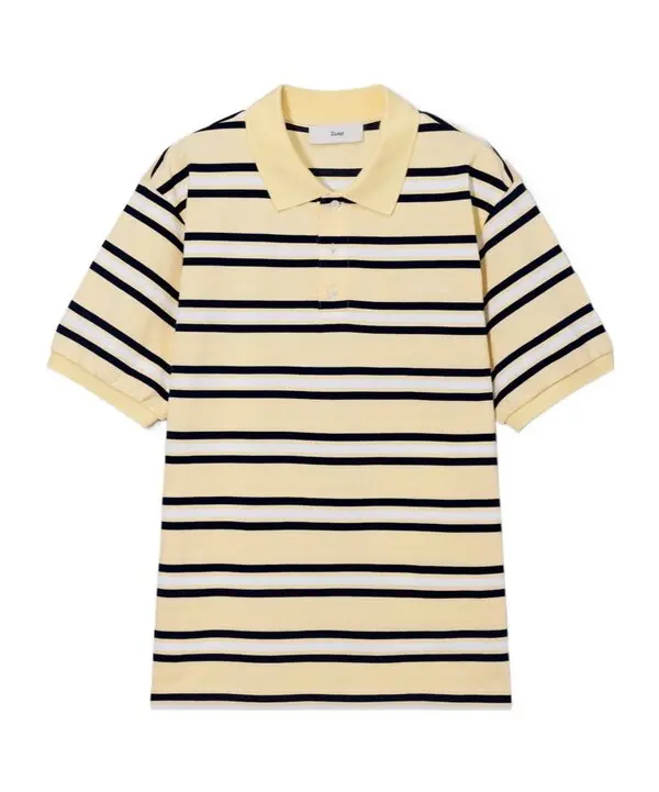 DUNST Striped Polo Shirt