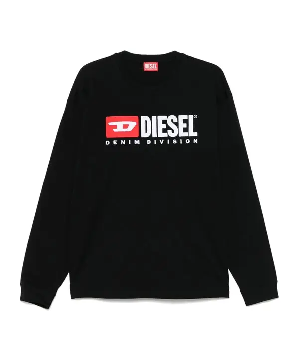 DIESEL® T-box-ls-div T-shirt - Black
