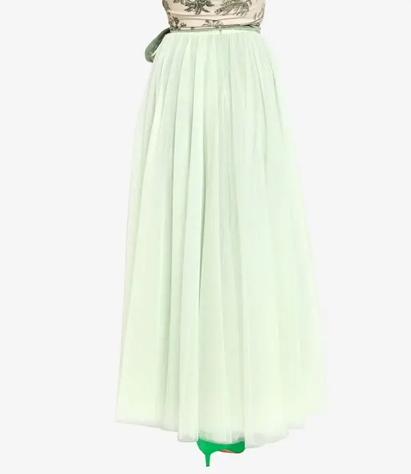 ANIYE BY Maxi Skirt With Ruffle Trim