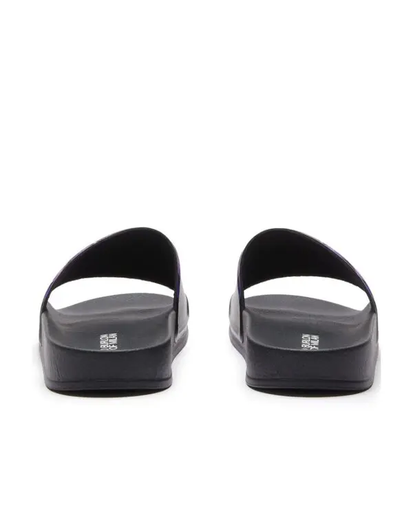MARCELO BURLON COUNTY OF MILAN Wings Printed Slip-on Slides