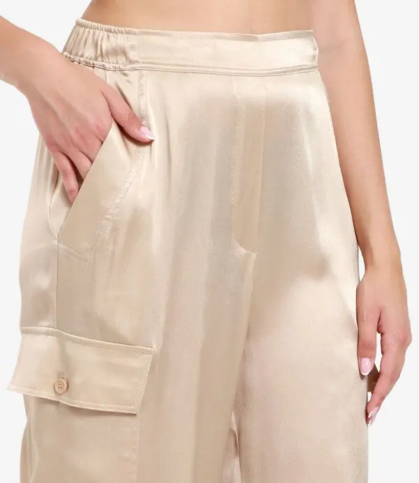 SEMICOUTURE Elastic Waist Casual Pants