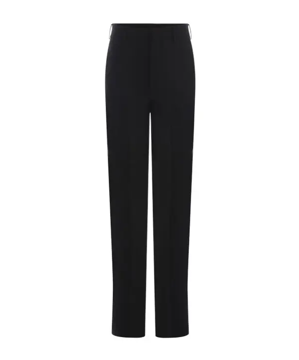 Tagliatore Pleated Tailored Trousers - Black