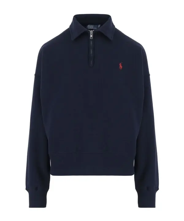 Polo Ralph Lauren Zip Embroidered Sweatshirt