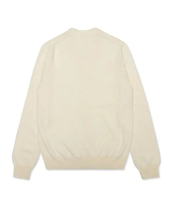 Comme Des Garçons Woven V-neck Cardigan