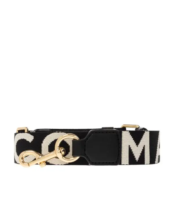 Marc Jacobs Thin Logo Webbing Strap
