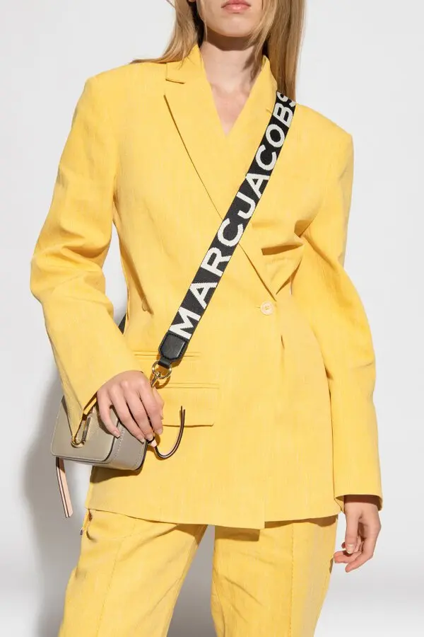 Marc Jacobs Thin Logo Webbing Strap