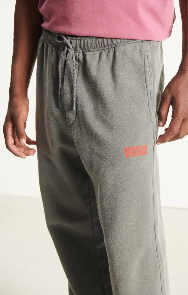 American Vintage Drawstring Logo Trousers