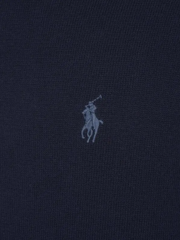 Polo Ralph Lauren Embroidered Crewneck Jumper - Black