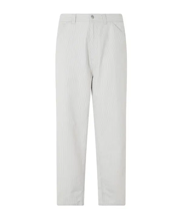 Carhartt Work In Progress Casual Pants With Belt Loops - Mercerstripegraphite