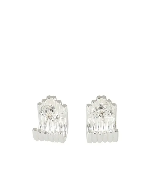 Federica Tosi Silver Hoop Earrings