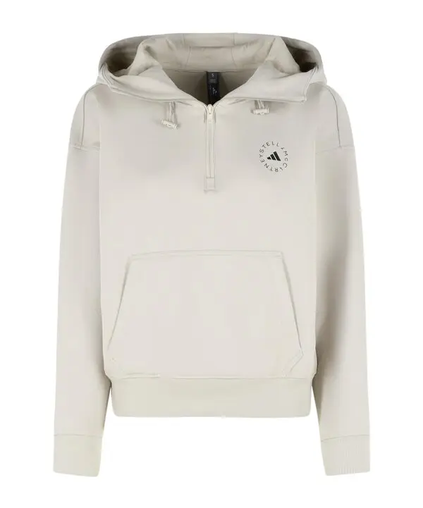 Adidas By Stella McCartney Zip Detailed Hoodie