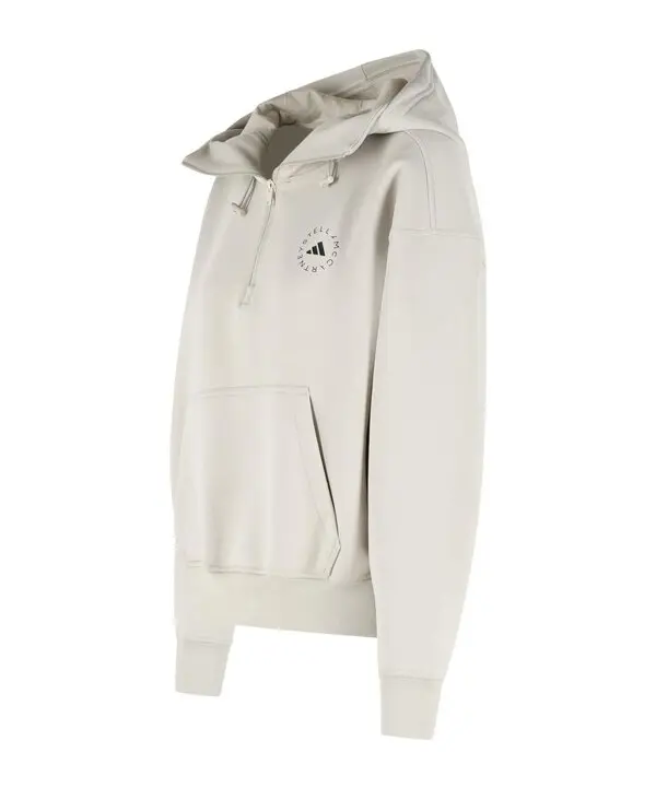 Adidas By Stella McCartney Zip Detailed Hoodie