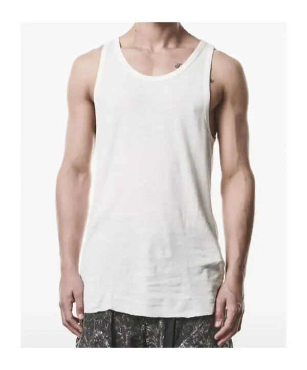 THOM KROM Sleeveless Crewneck Vest
