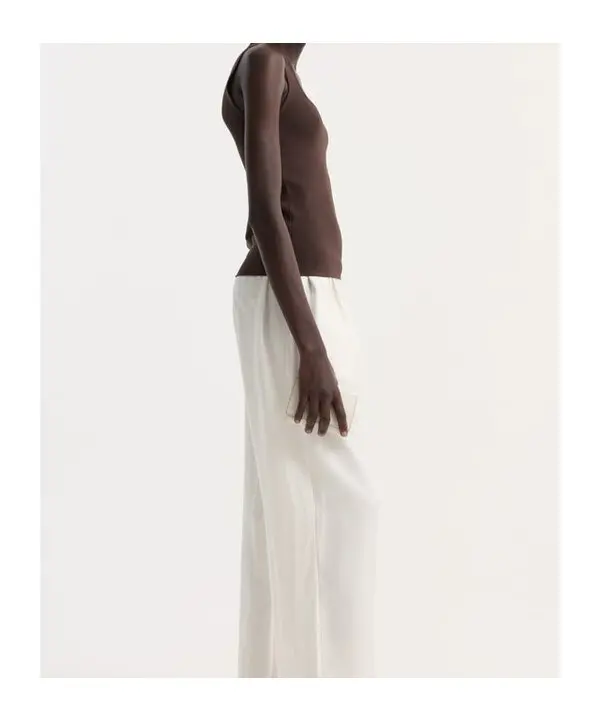 RÓHE Fitted Scoop-neck Top