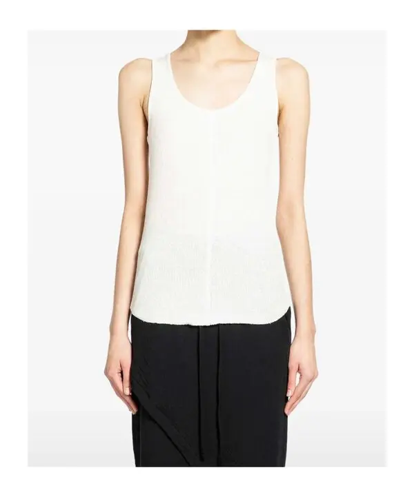THOM KROM Sleeveless Round Neck Vest