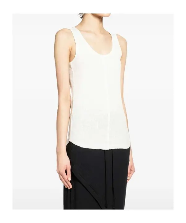 THOM KROM Sleeveless Round Neck Vest