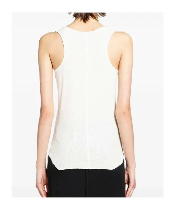THOM KROM Sleeveless Round Neck Vest