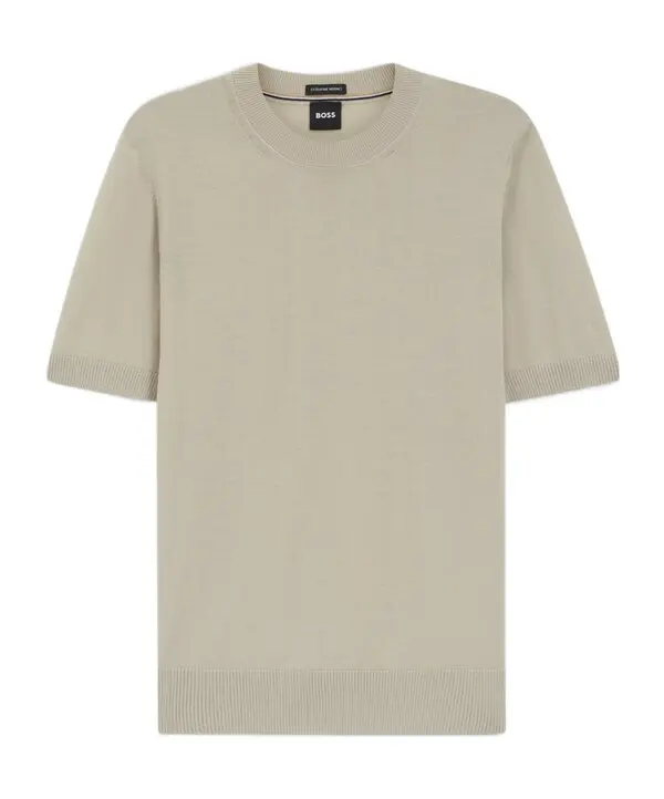 Hugo Boss Short-sleeve T-shirt - Light Beige
