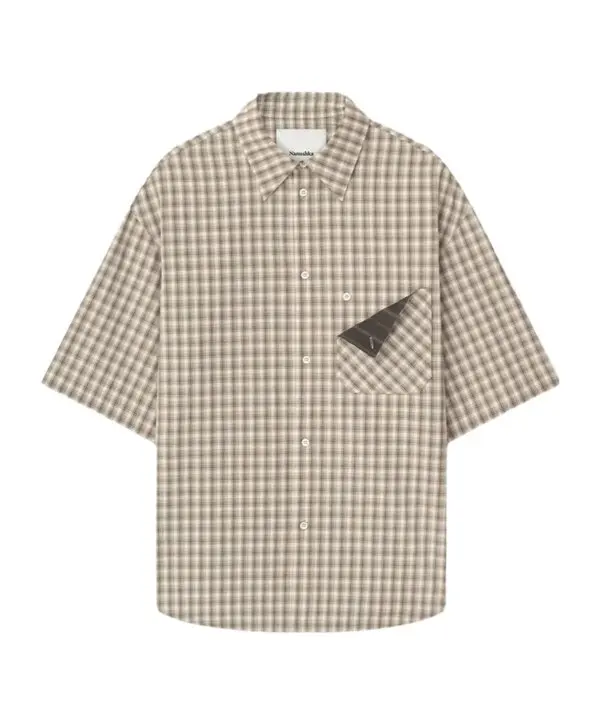 Nanushka Nahui Chest-pocket Checked Shirt