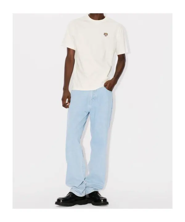 Kenzo Lucky Tiger Embroidered Crewneck T-shirt