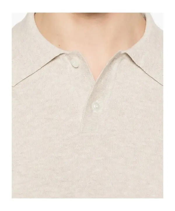 Woolrich Short-sleeve Knitted Polo Shirt