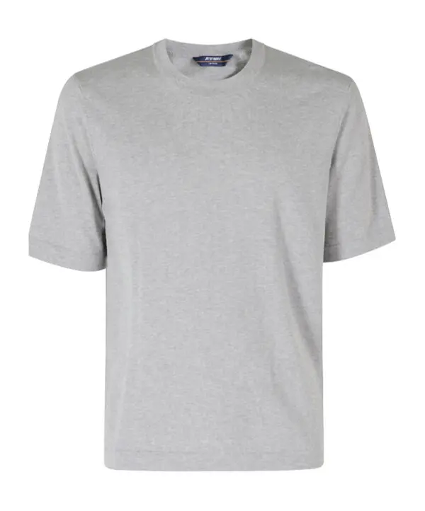 K-WAY Combe Marl-effect Crew-neck T-shirt